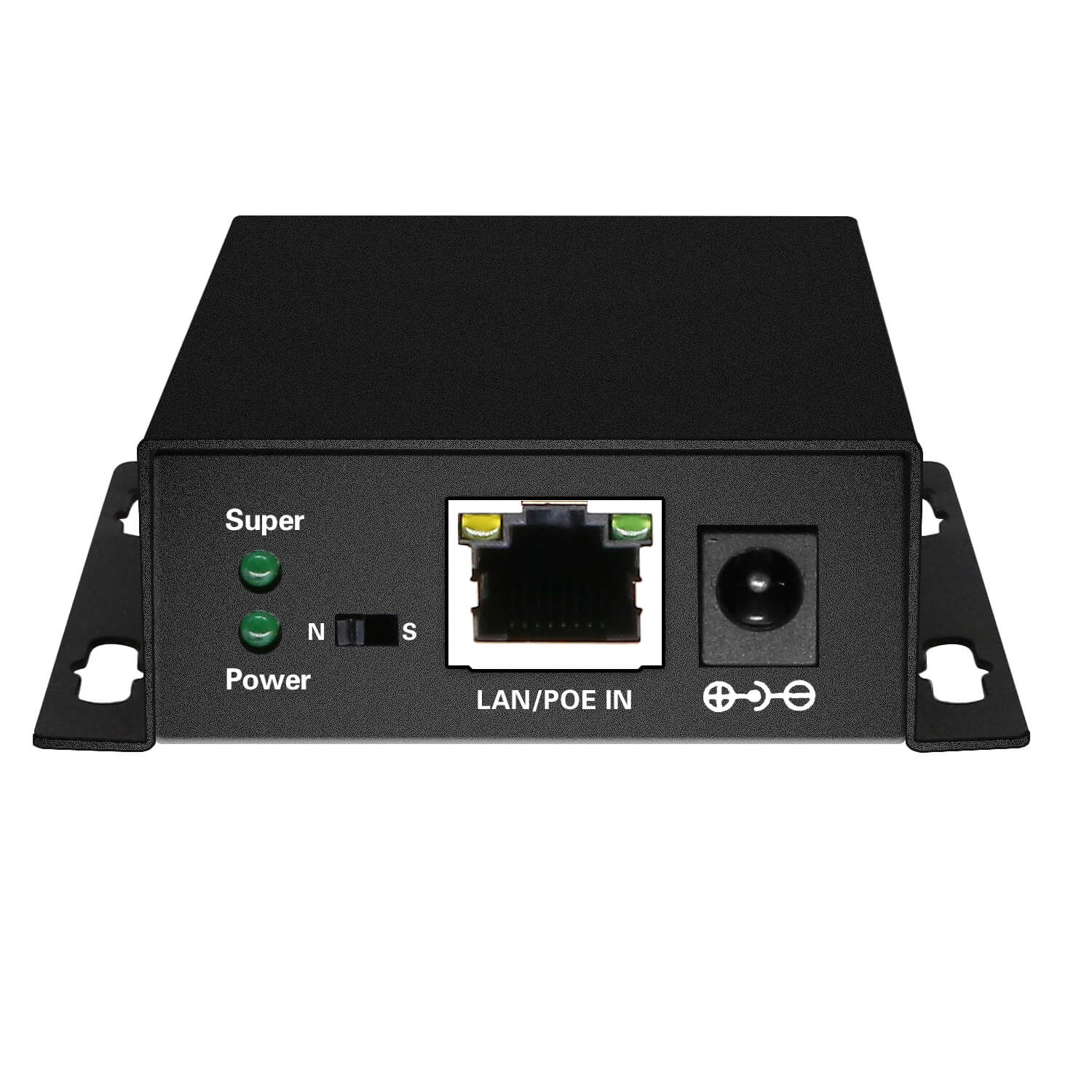 Single Port 10/100M PoE Network Extender-FTTD -Fiber to the desk provider